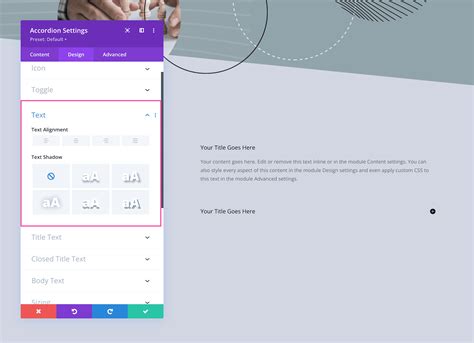 The Divi Accordion Module Elegant Themes Documentation