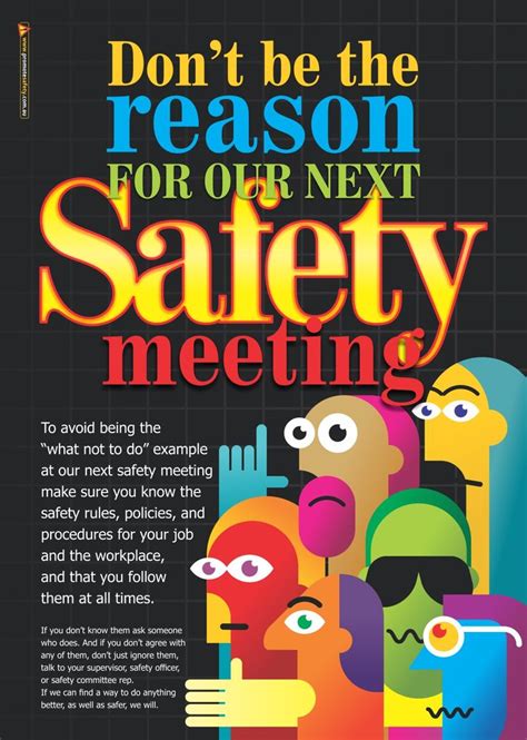 Dont Be The Reason Safety Posters Promote Safety Safety Posters Workplace Safety