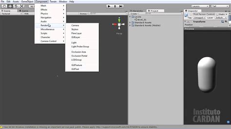 03 Mini Curso Unity 3d Creando Objetos Y Proyectos Tutorial Youtube