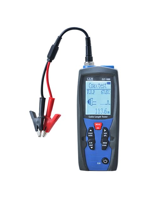 CLT-1000 Kablo Uzunluğu Test Cihazı - Cem Ölçüm Cihazları Yetkili Satıcı