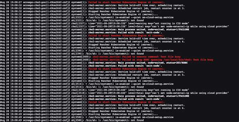 Rke2 Provisioning Cluster Options Vsphere Cloud Provider · Issue
