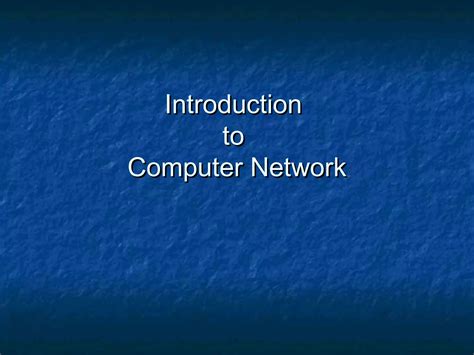 Computer Network Basic Concepts Ppt Computer Networking Computing
