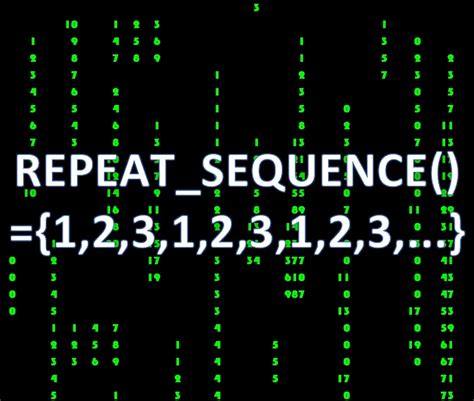 Generate Increasingly And Decreasingly Repeating Numbers In Excel With The Sequence Function