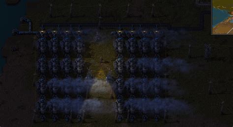 why are the steam engines to the top not outputting as much energy as the others r factorio