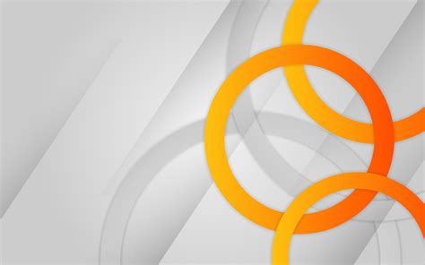 Geometric Background With Abstract Orange And Grey Circles 17198886 Vector Art At Vecteezy