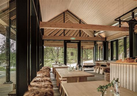 Gallery Of Visitor Center In Skomakerdiket Lake Fløyen Saaha