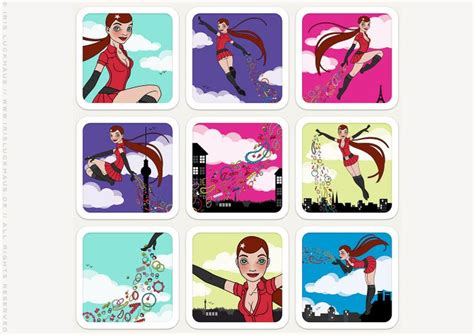 Sixgirl Iris Luckhaus Illustration And Design