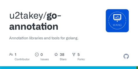 Github U Takey Go Annotation Annotation Libraries And Tools For Golang