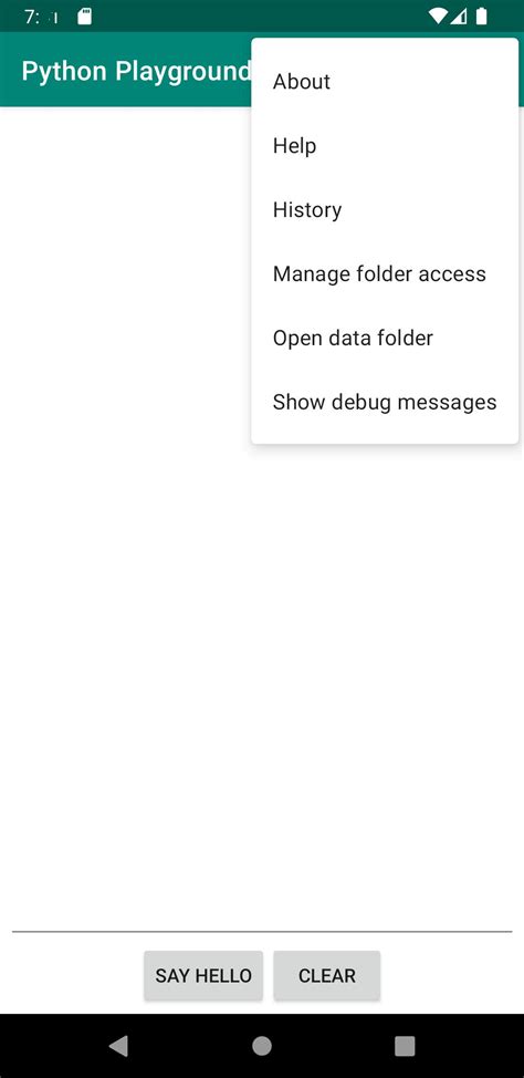 Python Beeware Playground Apk For Android Download