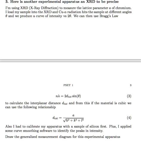 Solved Draw The Generalized Measurement Diagram For This Experimental