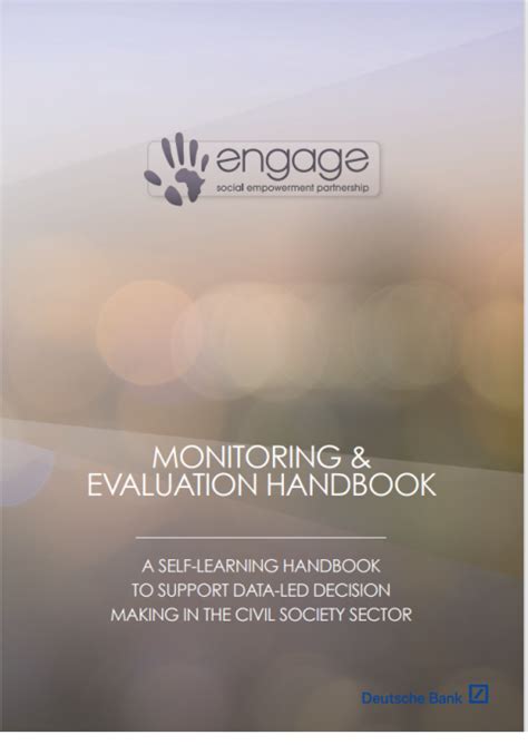 Monitoring And Evaluation Handbook A Self Learning Handbook Evalforearth