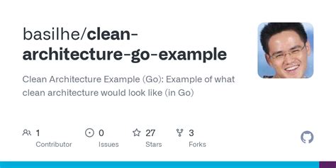 GitHub Basilhe Clean Architecture Go Example Clean Architecture
