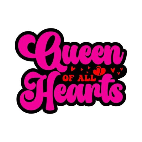 Vibrant Pink Hearts And Cursive Text Graphic Design Jiffy Designs