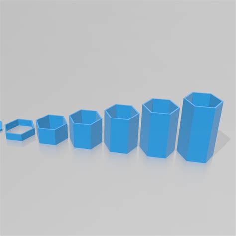 🪞 Hexagon Stand For Figures・free Stl File For 3d Printing・cults
