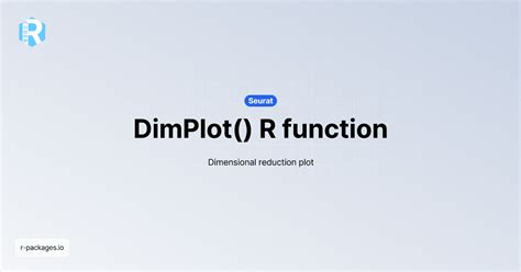 Dimplot R Function From [seurat] R Packages
