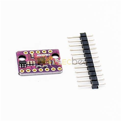5pcs Gy Lsm6ds3 1 71 5v 3 Axis Accelerometer 3 Axis Gyroscope Sensor 6 Axis Inertial Breakout