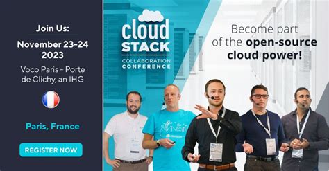 Apache Cloudstack On Linkedin Cloudstack Collaboration Conference 2023