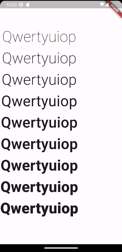 fontweight w200 actually displays w100 · issue 89960 · flutter flutter · github