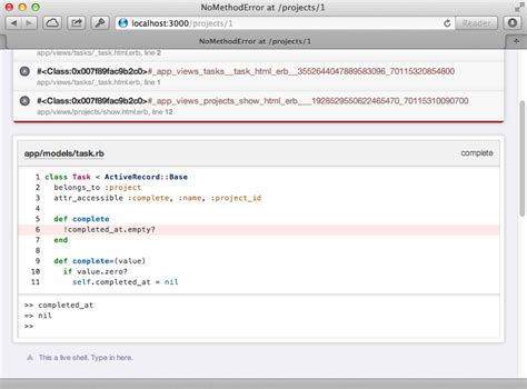 Better Errors RailsPanel RailsCasts