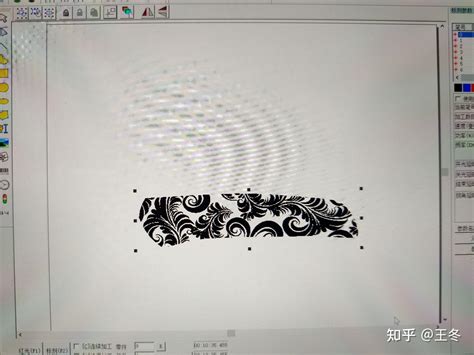 为钛合金刀柄激光雕刻做了一个唐草花纹 知乎