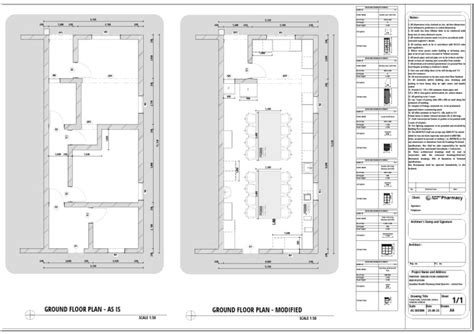 Lab Modifications Layout Hq Pdf Door Building Technology