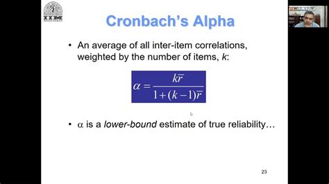 Cb Sem Module Lecture 2 Introduction To Reliability Part 2 Youtube