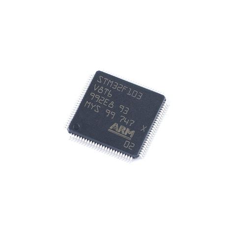 Original Spot Package Qfp100 Arm32 Bit Stm32f103v8t6 Stm32f103 Microco