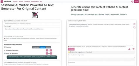 Sassbook Ai Writer Reviews 2025 Details Pricing Features Benefits And More