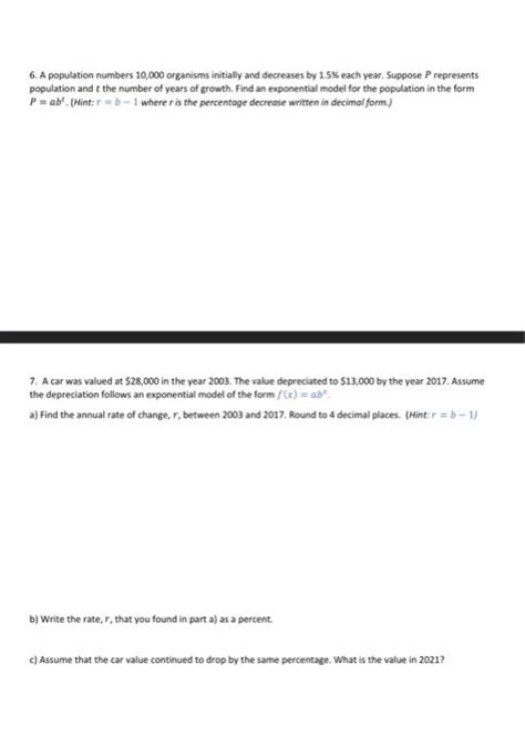 Solved Math 140 Handout 6 1 Exponential Function 1