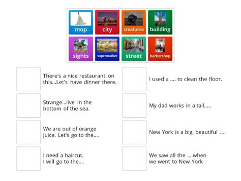 Cpp 2 Unit 1 Key Words 4 Sentences Match Up