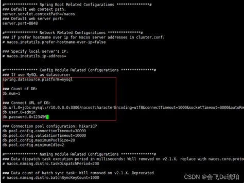 nacos配置mysql8 nacos mysql8 csdn博客