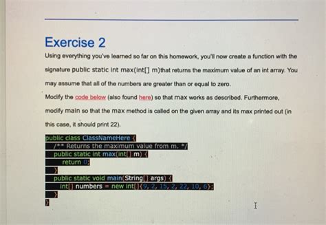 Solved Exercise 2 Using Everything Youve Learned So Far On