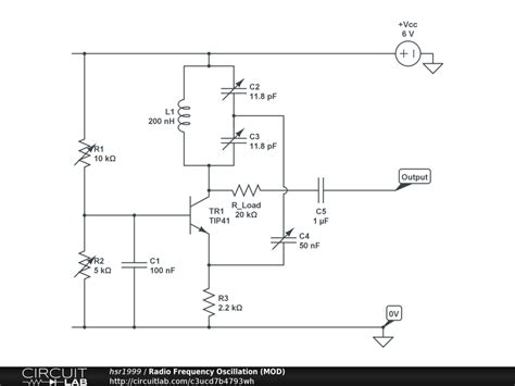 Radio Frequency Circuit Diagram