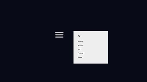 Animated Pure Html Css Hamburger Menu Codershub Youtube