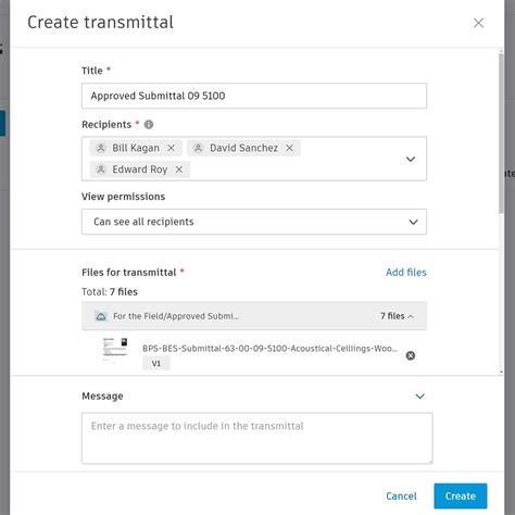 Transmittal Software For Construction Autodesk Construction Cloud
