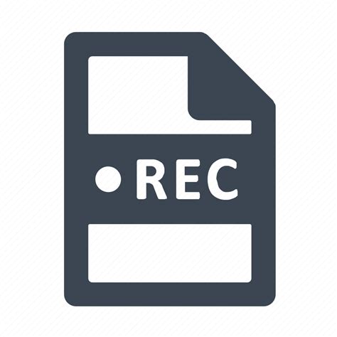 Document File Record Recording Icon Download On Iconfinder