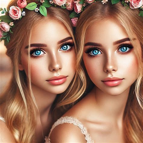 Download Ai Generated Women Twins Royalty Free Stock Illustration