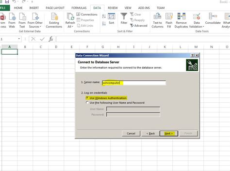Connecting Excel To Sql Server Analysis Services Ssas Jim Salaseks Sql Server Blog