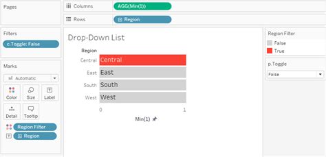How To Make Better Drop Down Menus In Tableau Playfair