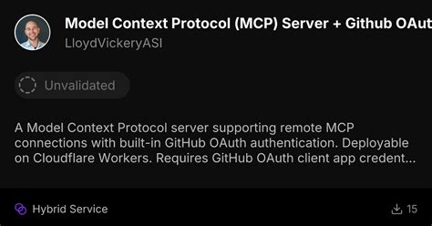 Model Context Protocol Mcp Server · Lobehub Model Context Protocol Mcp Server · Lobehub