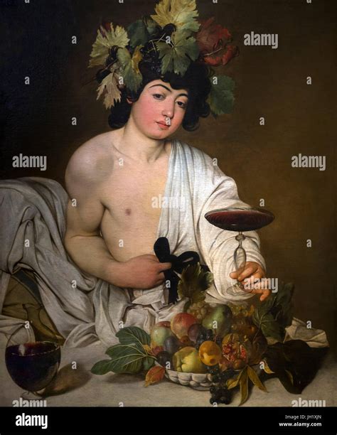 Bacchus Michelangelo Merisi Da Caravaggio