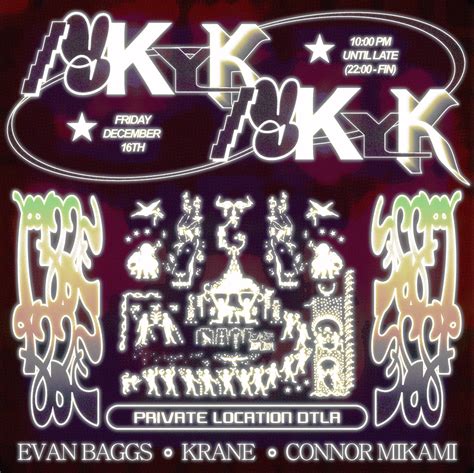 If You Know You Know With Evan Baggs Krane And Connor Mikami Friday Dec 16th R Avesla