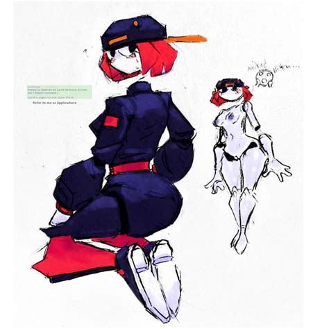 Rule 34 1girls 2d Android Backwards Baseball Cap Belt Blush Breasts