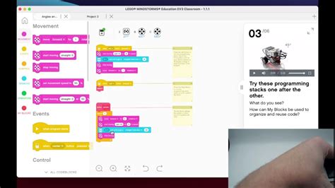 Lego Ev3 Mindstorms Robot Trainer Course Lesson 5 3 Explore Gyro