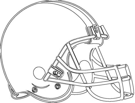 Cleveland Browns Logo Coloring Pages Sketch Coloring Page