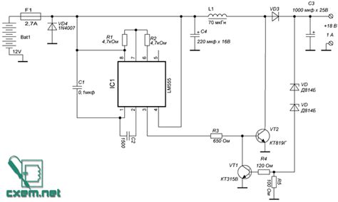 Повышающий преобразователь схема своими руками