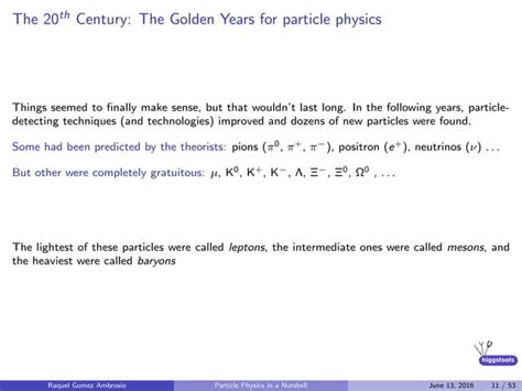 Particle Physics In A Nutshell Pdf Physics Science