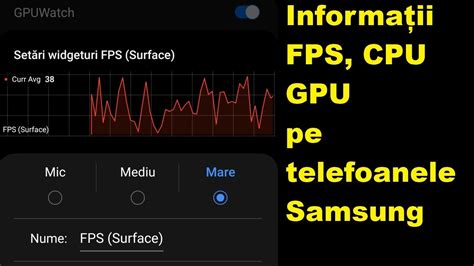 Info Fps Cpu Gpu Pe Telefoanele Samsung Youtube