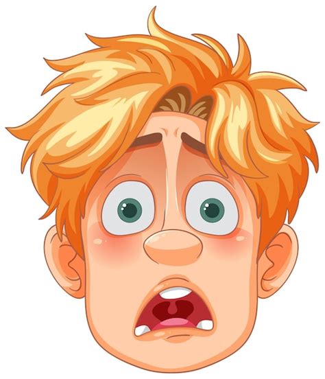 Shocked Face Animated Images Cartoon Free