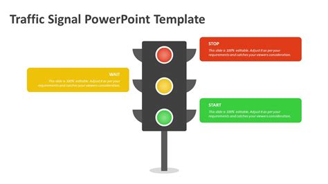 Traffic Signal Powerpoint Template Ppt Templates